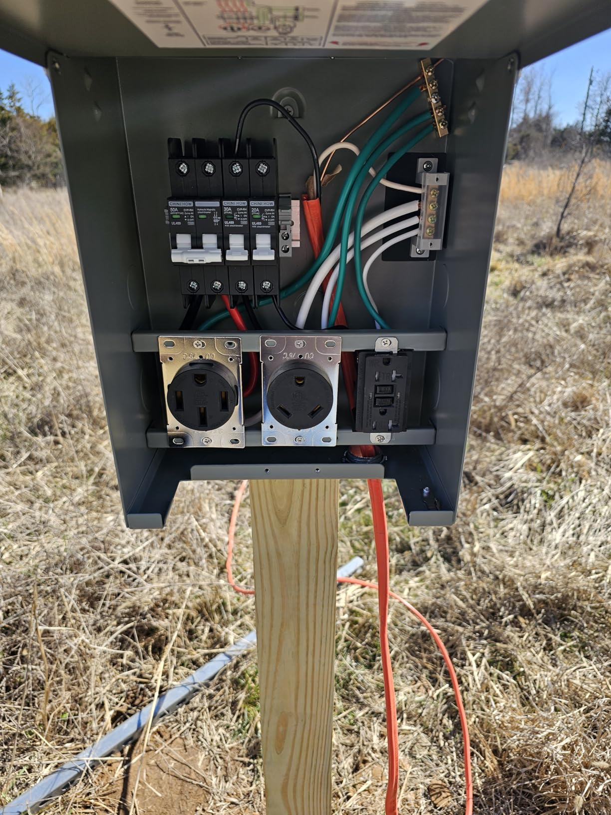 RV Power Panel Solution: ETL-Certified 50A/30A/20A Hub for Safe Camping ...