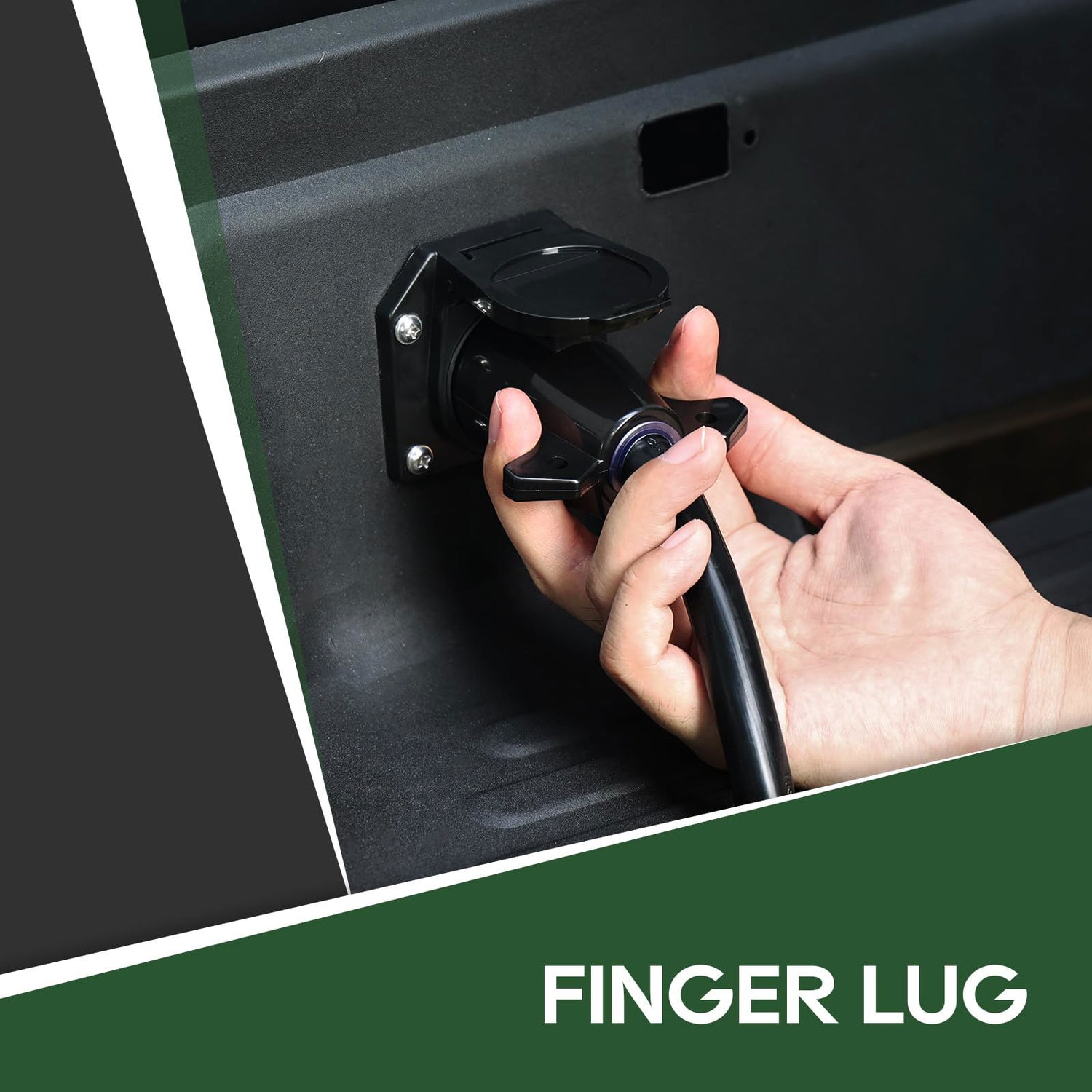 RVGUARD 7 Way Trailer Plug | Waterproof 12 Volt 7 Way Round Connector ...