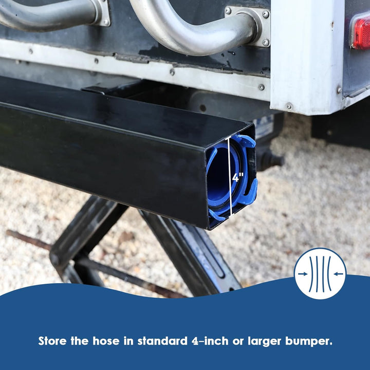 20ft Modular RV Sewer Hose Kit | 2x10ft Attachable Hoses with Clear ...