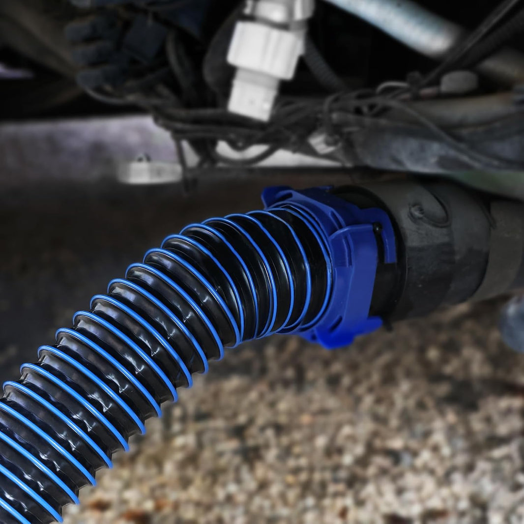 20ft Modular RV Sewer Hose Kit | 2x10ft Attachable Hoses with Clear ...