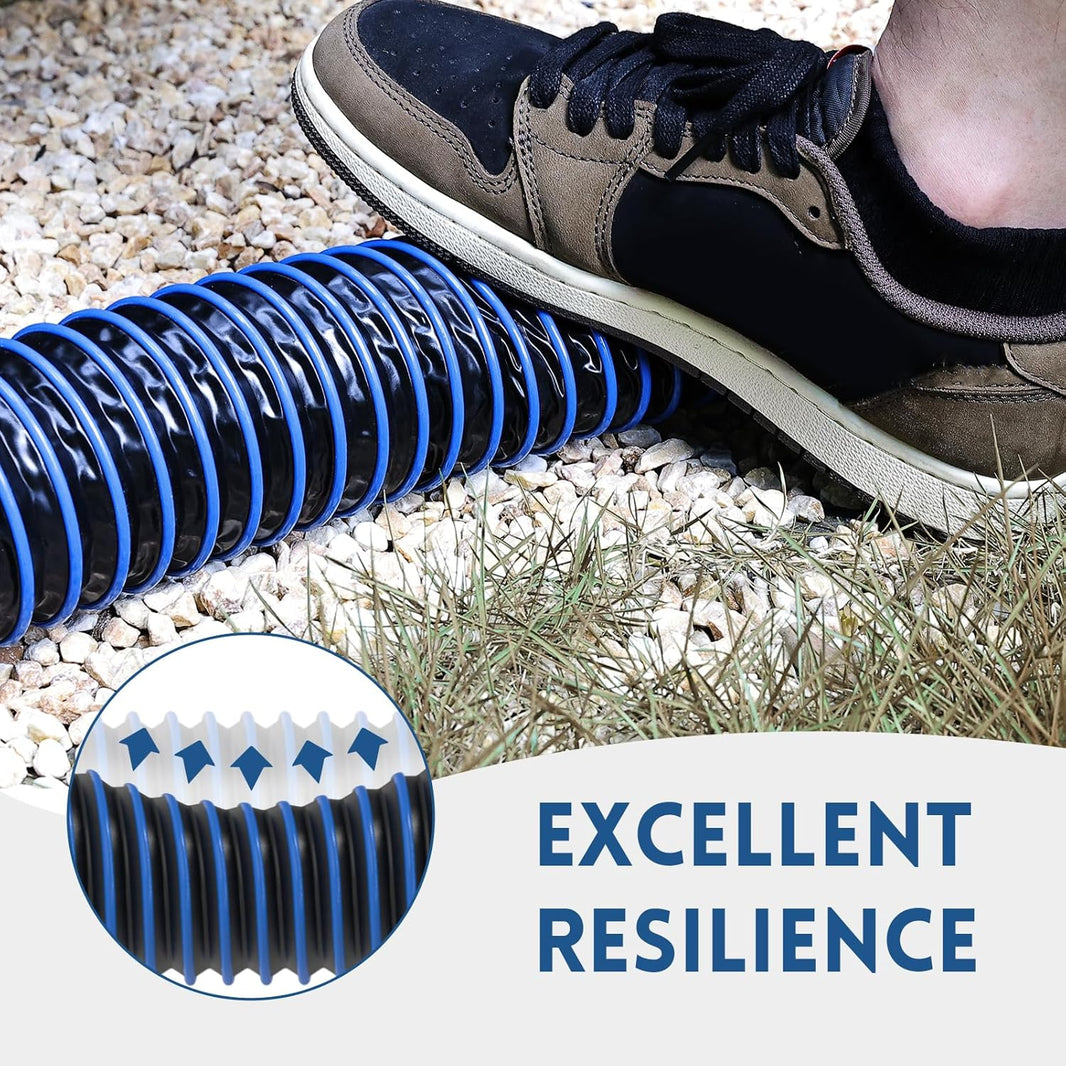 20ft Modular RV Sewer Hose Kit | 2x10ft Attachable Hoses with Clear ...