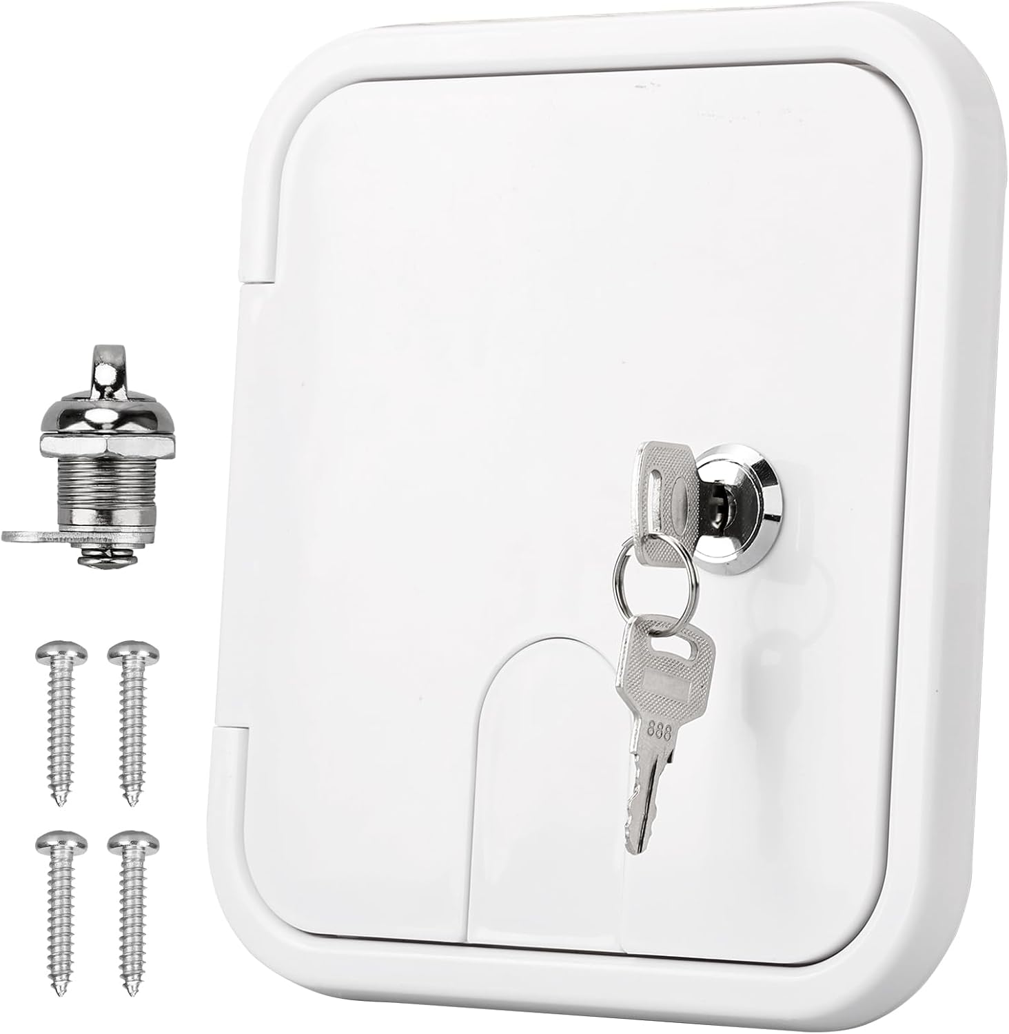 RV Access Door Hatch - Universal Replacement Cover with Lock | RVGUARD