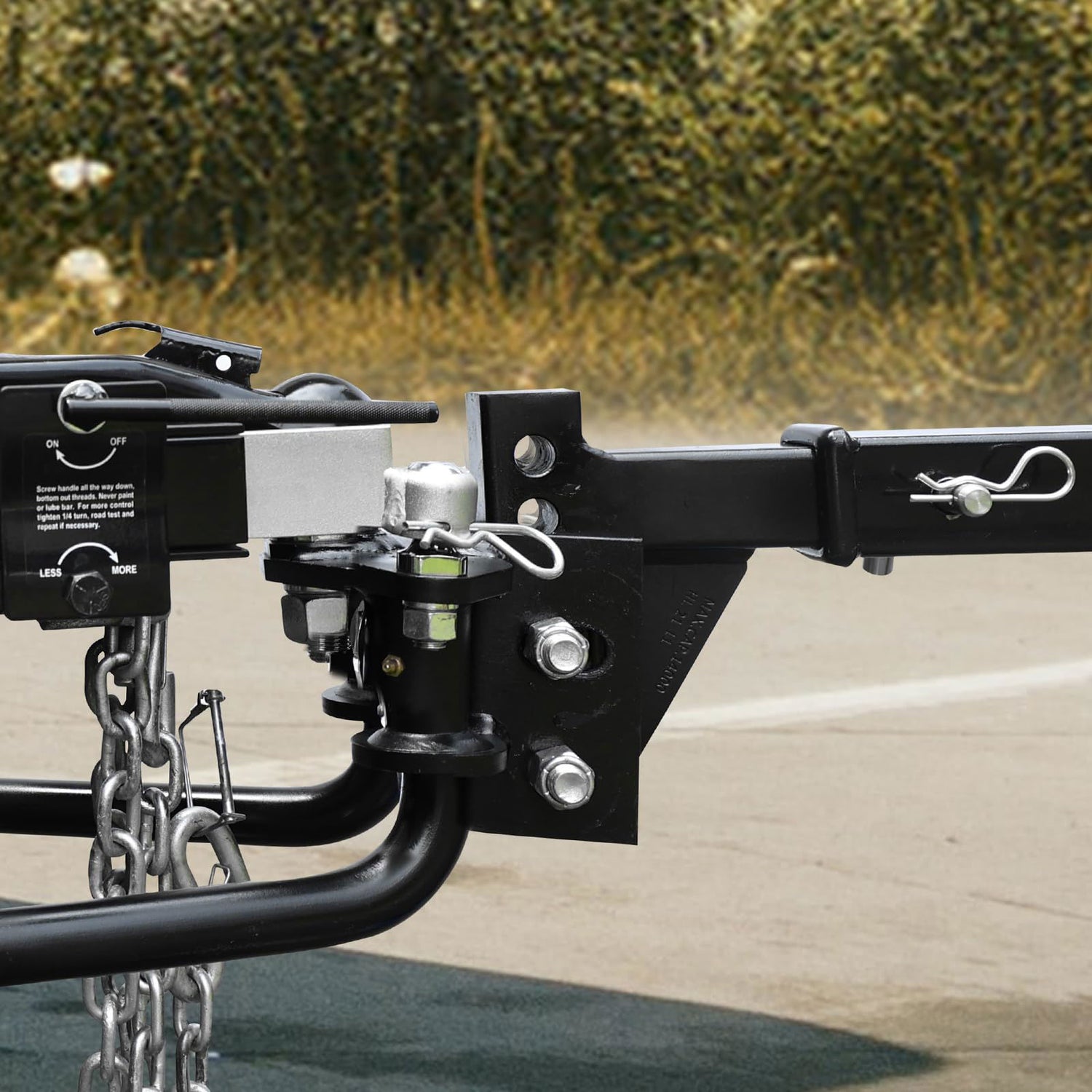 RVGUARD Replacement Weight Distribution Hitch Shank | 2 Inch Receiver ...